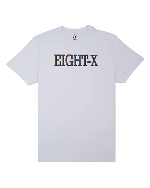 EIGHT X Color Hues Graphic T-shirt - White