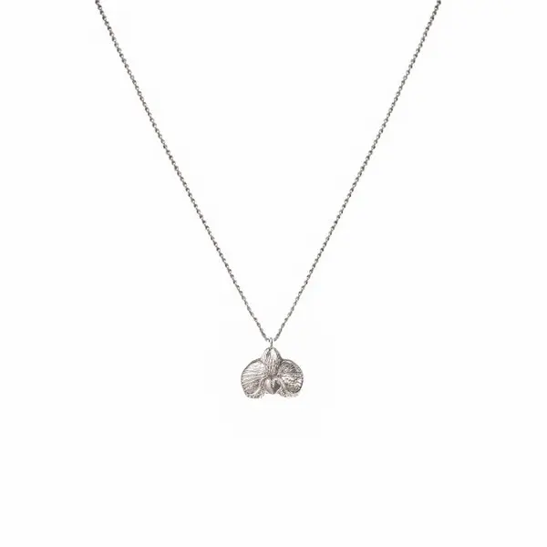 ALEGORIA JEWELLERY Orchid Necklace - Silver