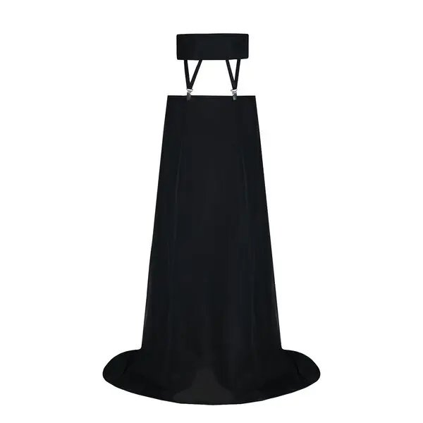 VESTIAIRE D'UN OISEAU LIBRE Maxi Suspender Skirt