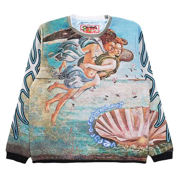 VERYRARE Birth Of Venus Botticelli - Green