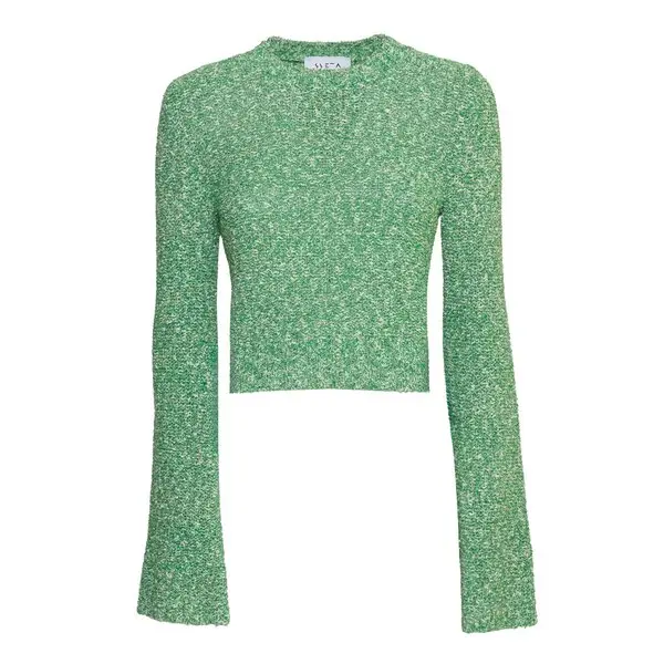 SVETA MILANO Cork Cotton Jumper - Green