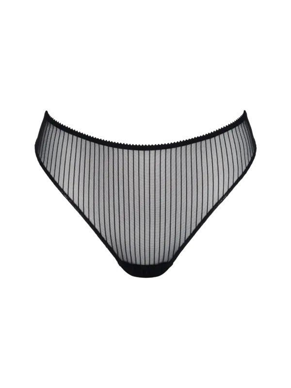 BONBON LINGERIE Stardust Full Brief - Black