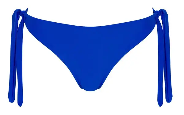CORE SWIM Tie Side Bikini Bottoms Santorini - Blue