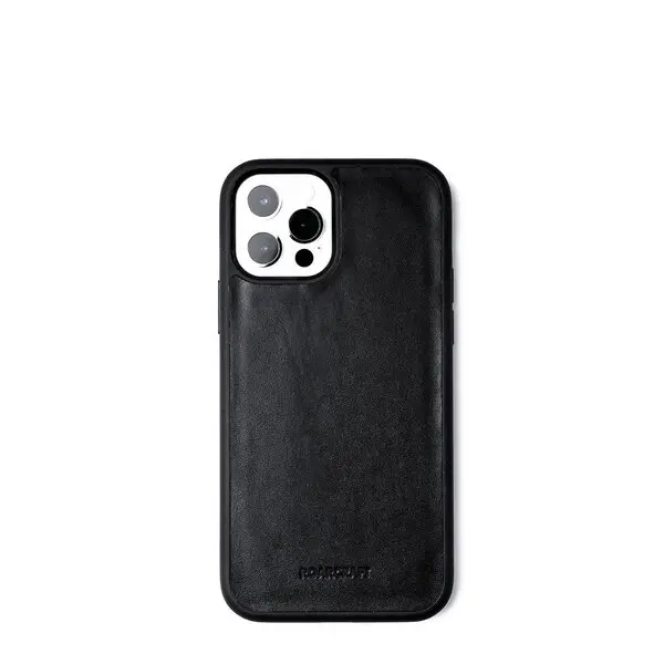 ROARCRAFT Iphone Leather Case - Black