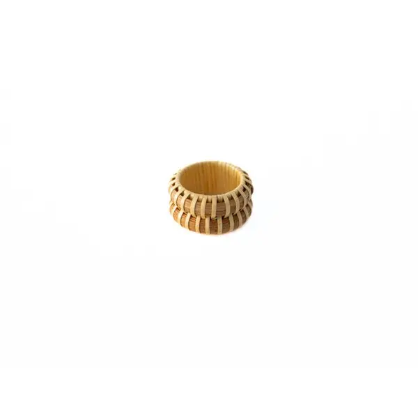 WHALE TAIL WEAVING Neutrals / The Bosun Ring - Brown