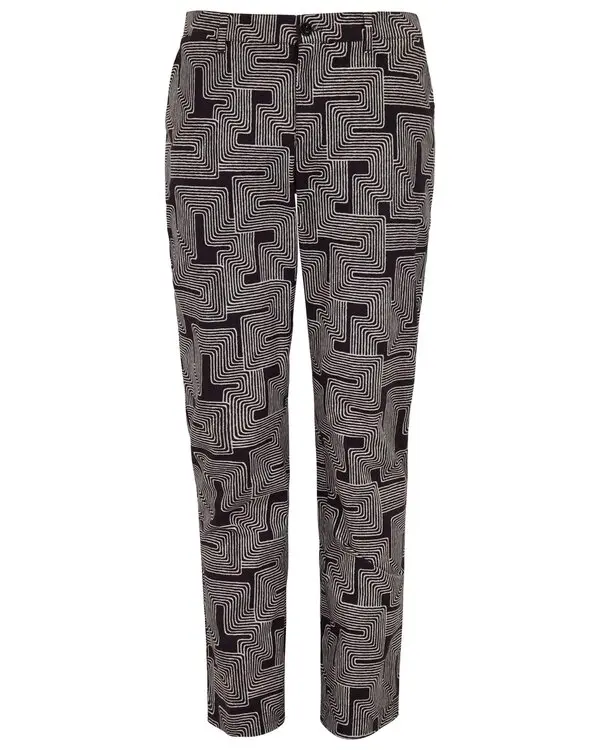 LORDS OF HARLECH Charles Inter Twine Tailored Pant - Black