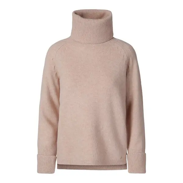 TIRILLM Cosy" Chunky Turtle Neck Pullover Melange - Pink