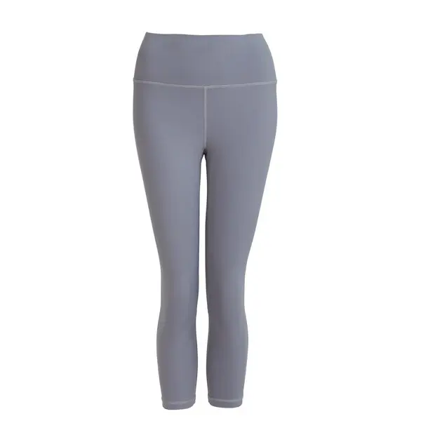 PERKY PEACH Move More Capri Leggings - Grey