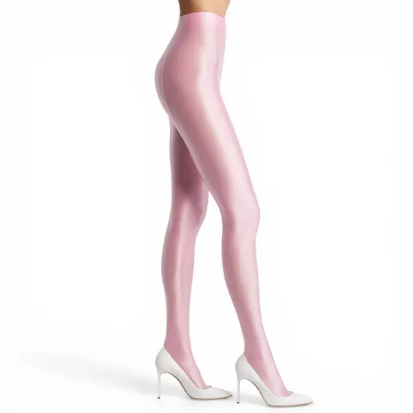 HIGH HEEL JUNGLE BY KATHRYN EISMAN Mercury Tights - Pink