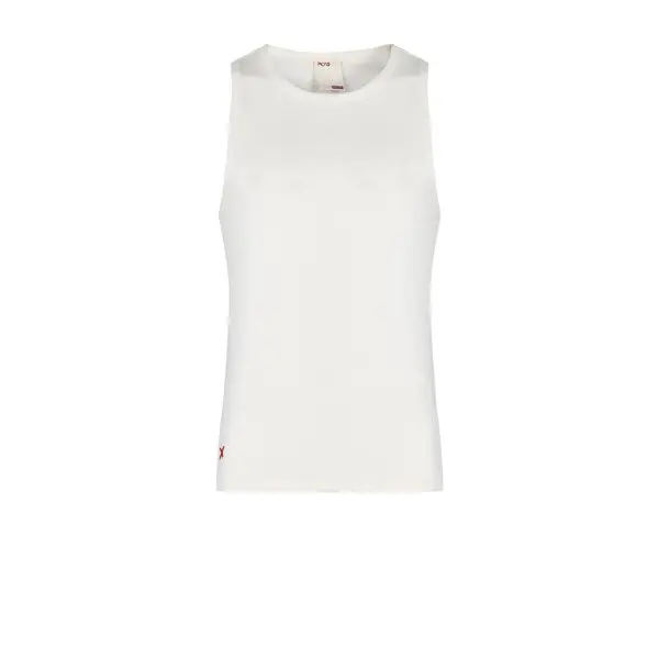 PCFG Free Heaven Rib Tank Top - White