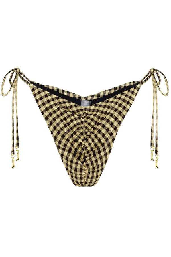 WILD LOVERS LONDON Lemonade Bikini Bottoms - Yellow