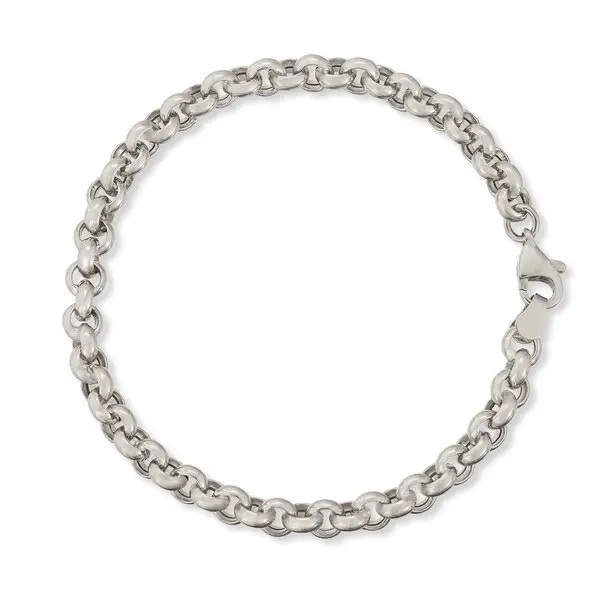 Maya Brenner Designs Rolo Bracelet Gold - White