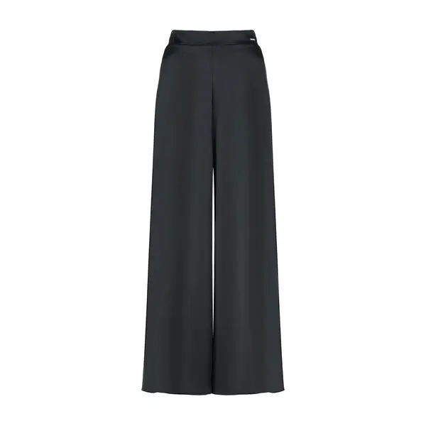 VAZAF Satin Pants - Black