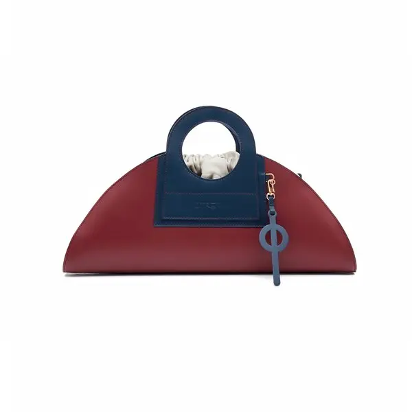 OTRERA Mini Taco Leather Burgundy - Red