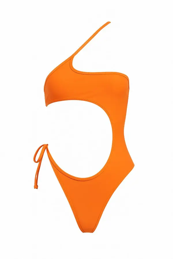 MISARI Bali Cut-out Swimsuit - Orange