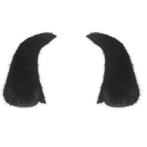 MISS CIRCLE NEW YORK Kori Faux Fur Micro Bolero - Black