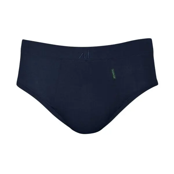 ZD ZERO DEFECTS Mini Briefs Egyptian Cotton Premium Comfort Color Dark - Blue