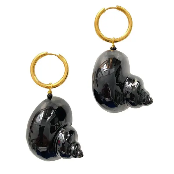 SMILLA BRAV Earrings Sienna - Black