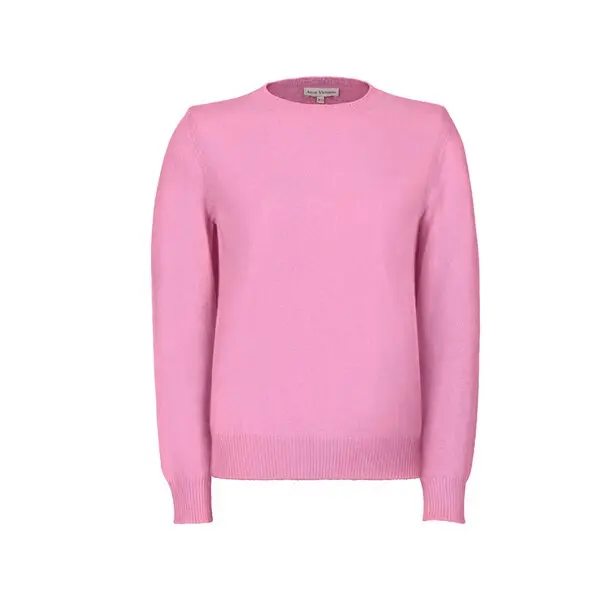 ANSE VICTORIN Olivia Cashmere Pullover - Pink
