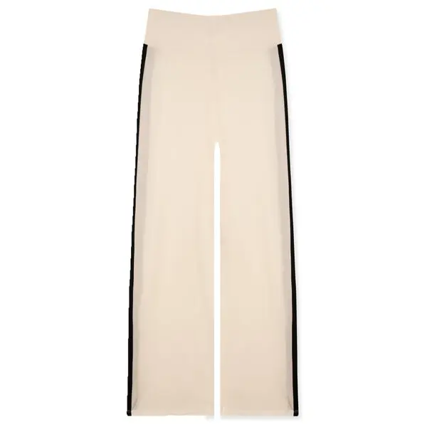 MARIANNE BY MARIE JORDANE Black / White Dylan White Wide-leg Pants - Black/white