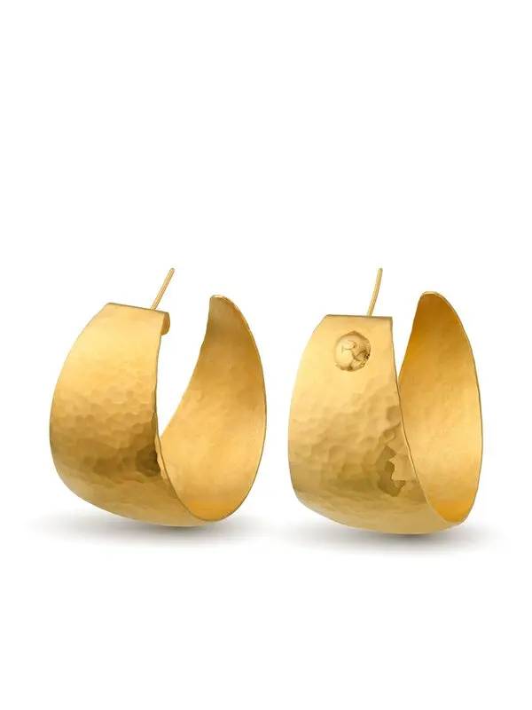 EVA REMENYI Rustic Earrings - Gold