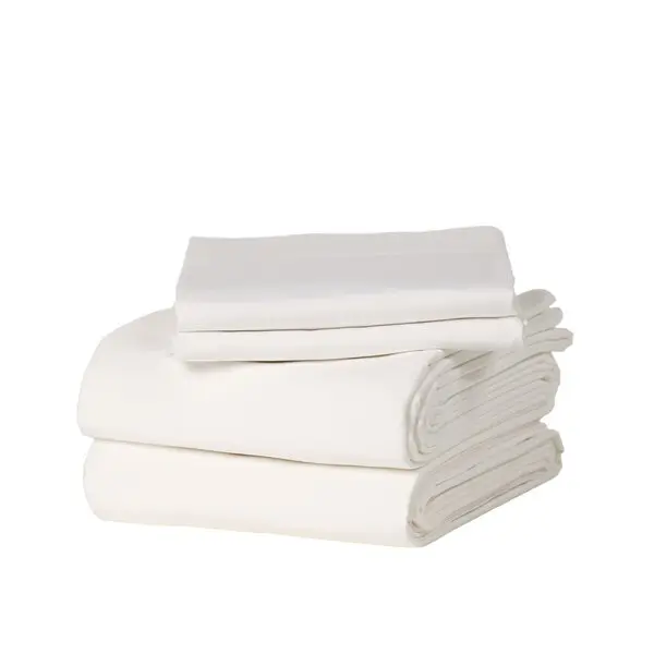 CANADIAN DOWN & FEATHER COMPANY Sheet Set Four Piece, Twin / Single Classic - White