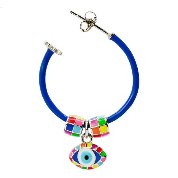PINNOLE Keep An Eye Out Earring Mix Single - Blue