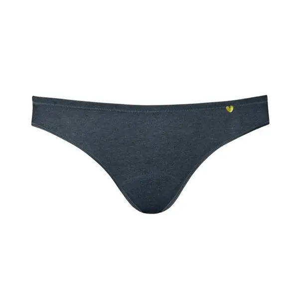 ZD ZERO DEFECTS Venus Mini Brief – Comfortable Fit & Skin-friendly Soy Fiber Color Graphite - Grey