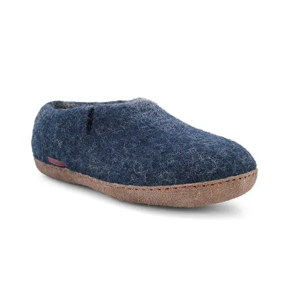 BETTERFELT Classic Shoe Navy With Suede Sole - Blue