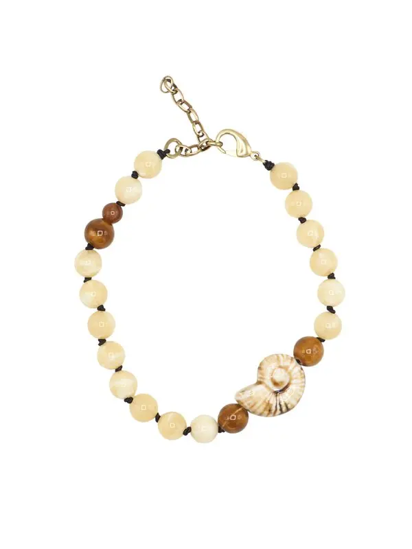 SITA NEVADO Nautilus Necklace - Brown