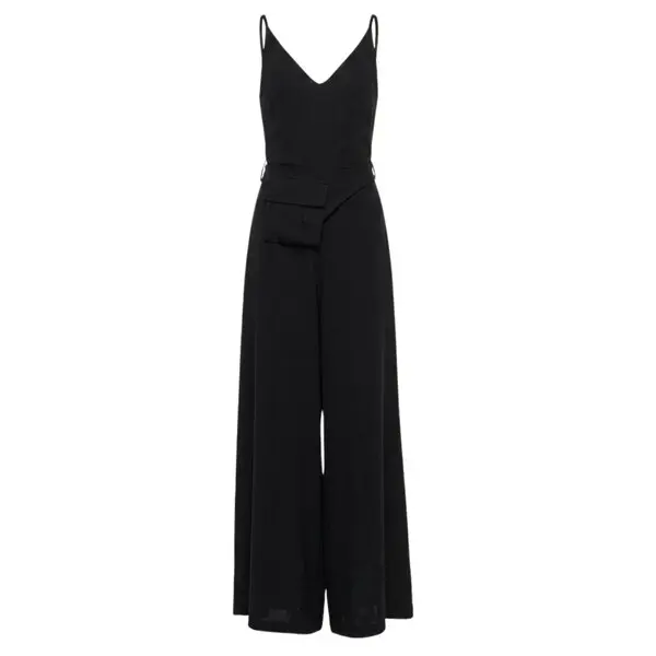 MIRIMALIST Onyx Loose Jumpsuit - Black