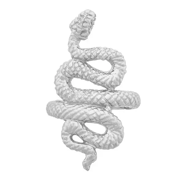 ZOË & MORGAN Kundalini Snake Ring - Silver