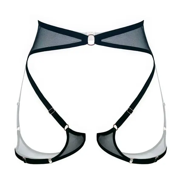 MONIQUE MORIN LINGERIE Ether Harness - Black