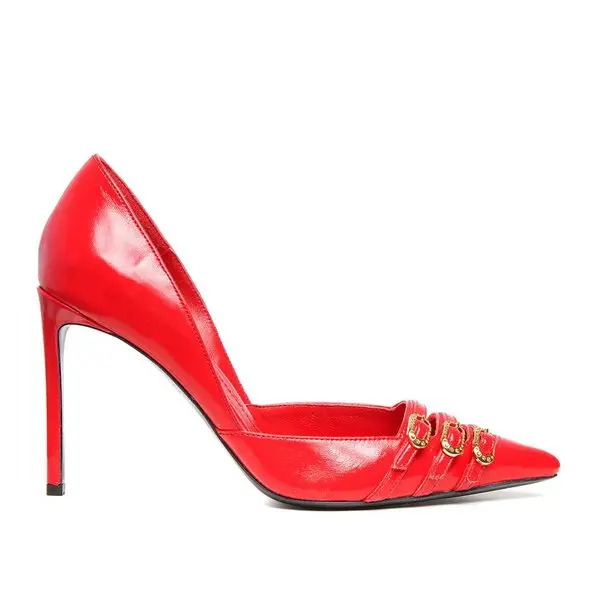 GINISSIMA Gina Stiletto Patent Leather, Premium Collection - Red