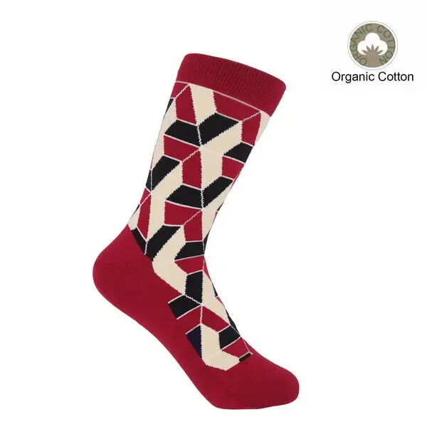 PEPER HAROW - MADE IN ENGLAND Vertex Socks - Red