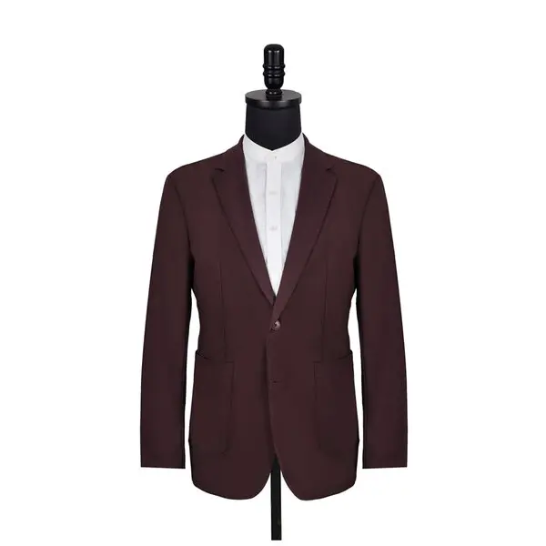 DAVID WEJ Ashford Relaxed Single Breasted Blazer - Brown