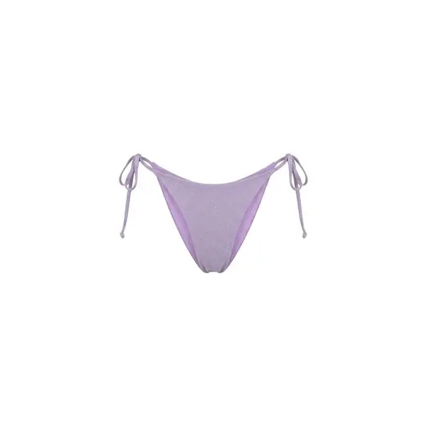 VERONI SWIM Allura Side Tie Bikini Bottom In Lilac - Purple