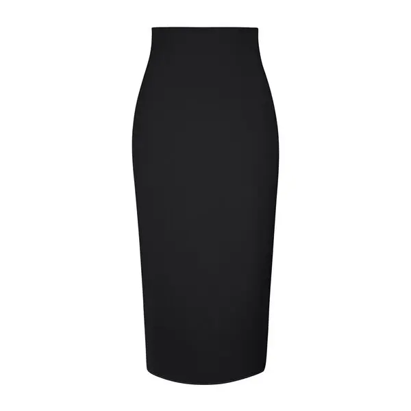 TIA DORRAINE High-waist Pencil Midi Skirt