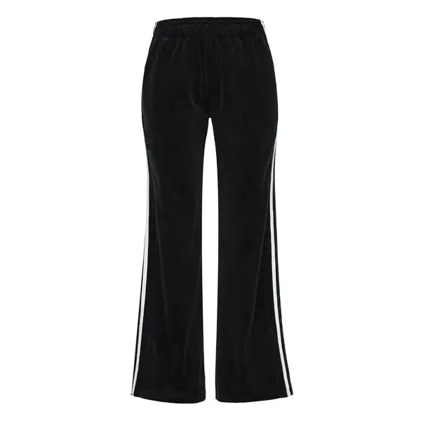GOLDIE BYRD Velour Track Pants - Black