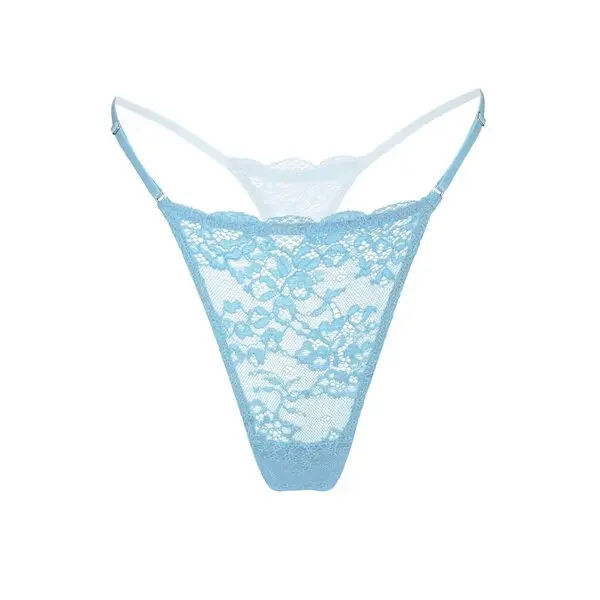 MONIQUE MORIN LINGERIE Rush Micro-g Thong Moonlit - Blue