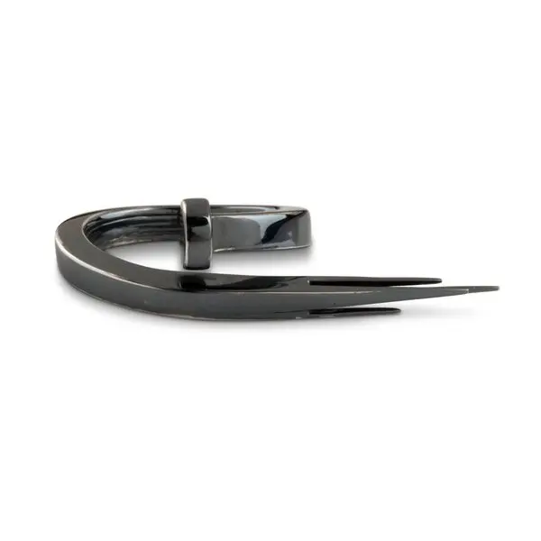 KASUN LONDON Nail Wrap Ring - Black