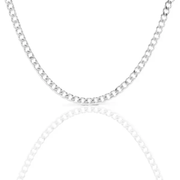 KASUN LONDON Iron Maiden 10mm Necklace - Silver