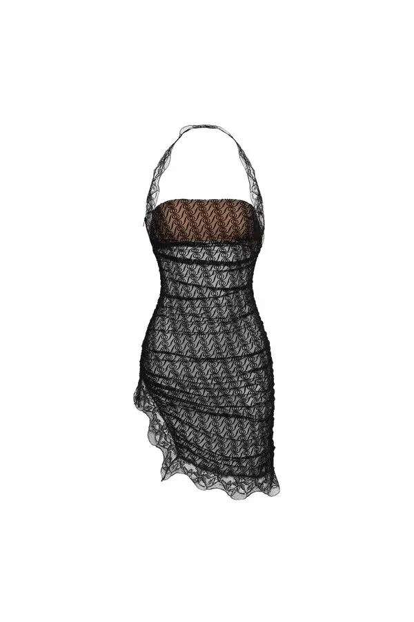GOD SAVE QUEENS Neutrals / Bella Dress - Black
