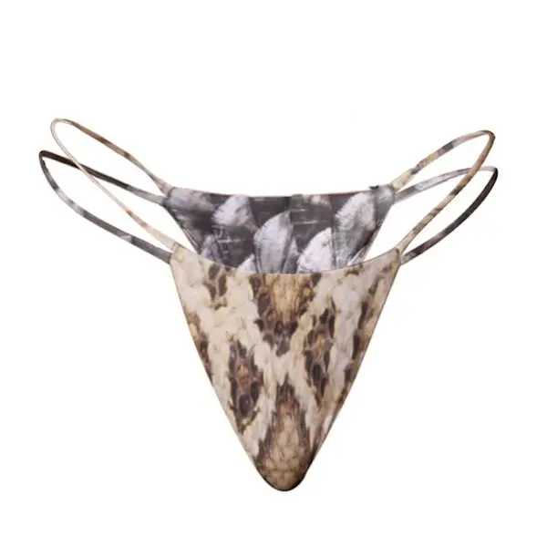 L’animal Jungle Reversible Bikini Bottom - Green