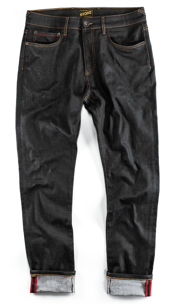 &SONS TRADING CO Brandon Jeans Charcoal - Black