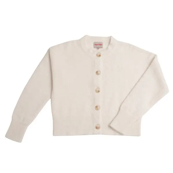 PORRIDGE KNITWEAR Neutrals / Alpaca Gerry Cardgian In Hall - White