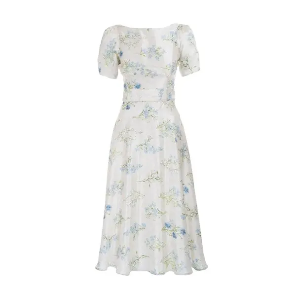 SOFIA TSERETELI Glimmer Gown - White