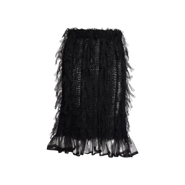 SARAH REGENSBURGER Goddess Skirt - Black