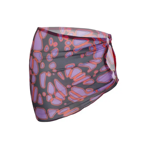 PALOMA LIRA Red Web Armor Skirt - Pink
