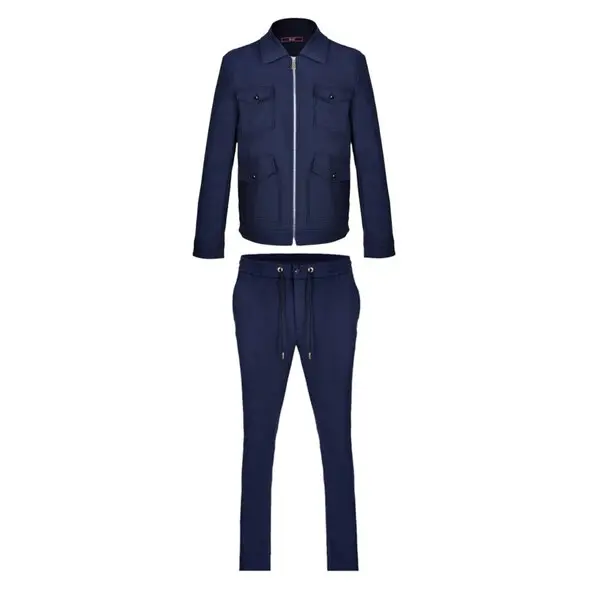 DAVID WEJ Ashford Trucker Set Navy - Blue